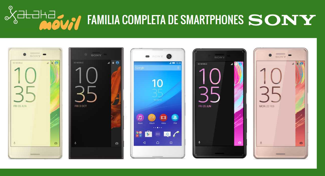 Así queda el catálogo completo de móviles Sony tras la llegada de los ...