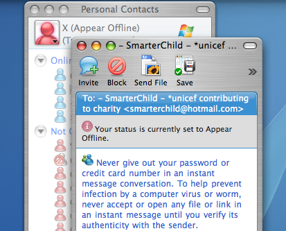 Windows Live Messenger: Clientes oficiales