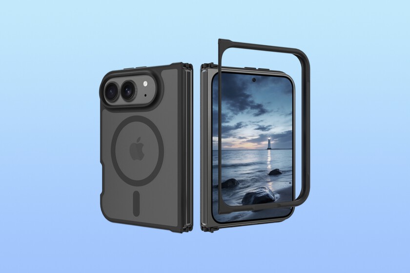 Unas presuntas fundas del iPhone plegable muestran su diseño final. Y ...