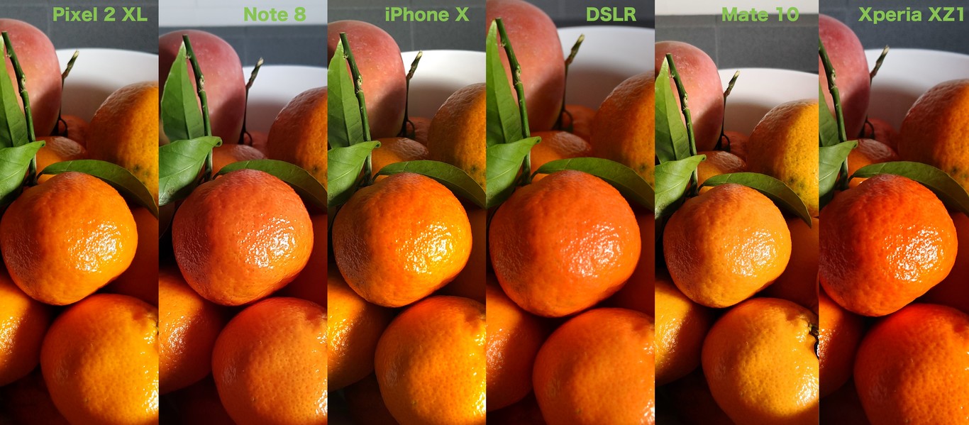 Galaxy Note 8, iPhone X, Pixel 2 XL, Mate 10 y Xperia XZ1 frente a frente: comparativa de sus ...
