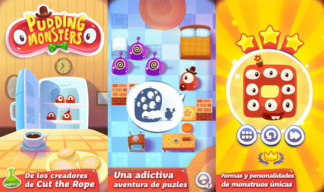 Pudding Monsters, ya disponible para Android lo nuevo de los creadores ...
