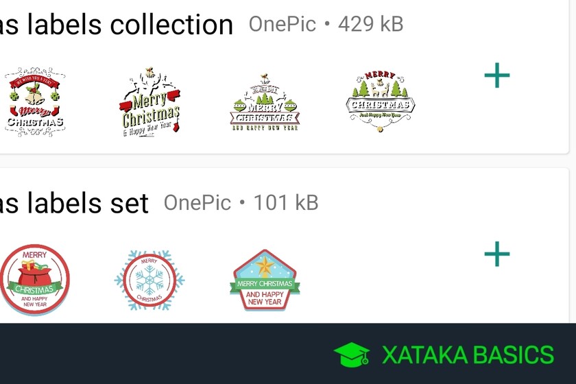 Stickers de Navidad: cómo instalarlos en WhatsApp y Telegram