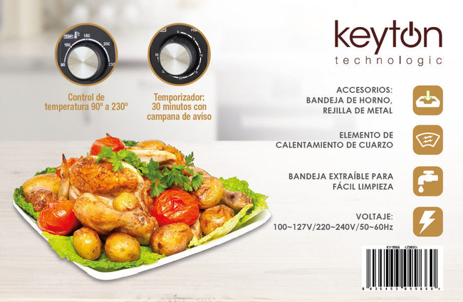 Por 19,99 euros podemos hacernos con este horno de 9 litros de ...