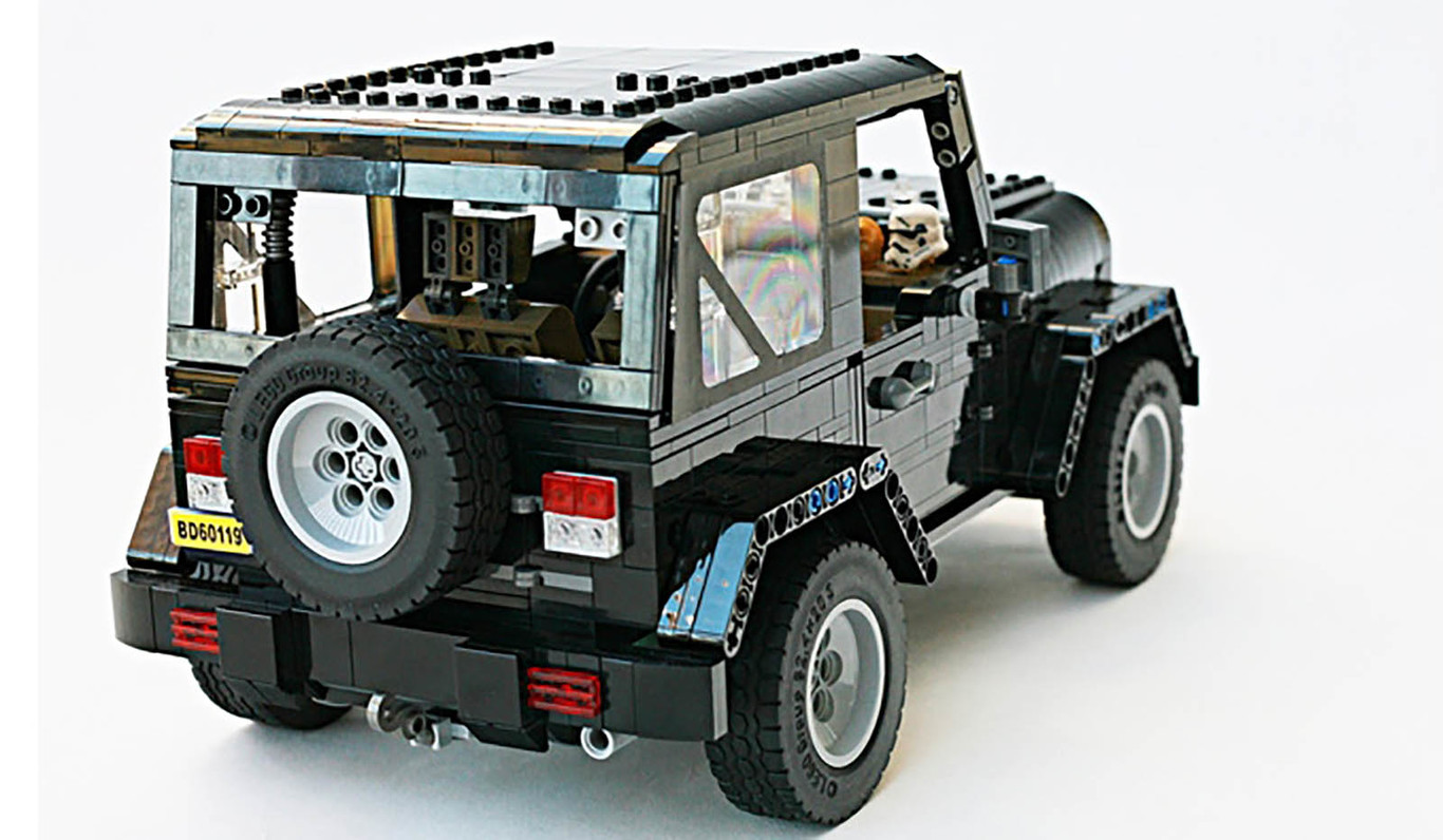 Jeep Wrangler de Lego. Te gustará tanto que querrás hacerlo realidad