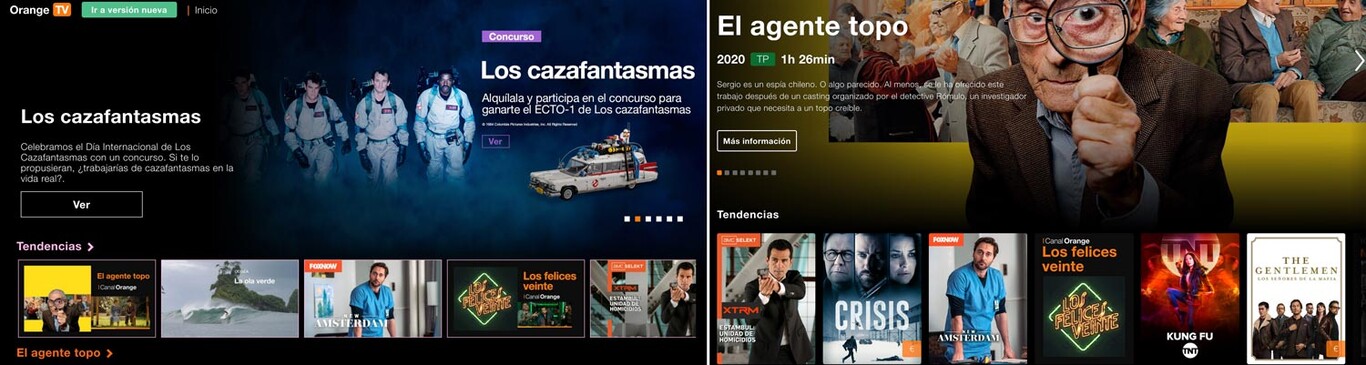 Orange mejora su televisión con nuevo diseño para la interfaz y mayor ...