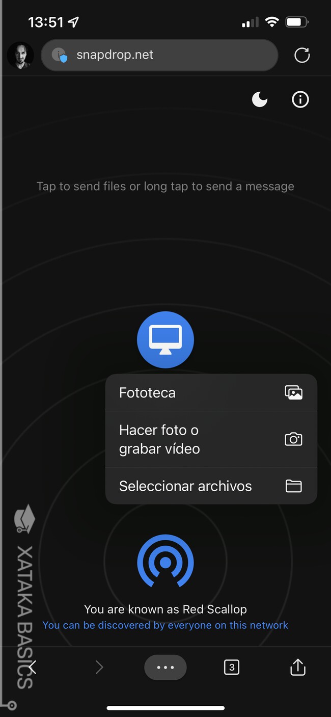Cómo enviar archivos directamente desde móvil o PC a otro que esté ...
