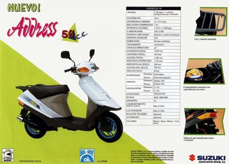Historia de la Suzuki Address