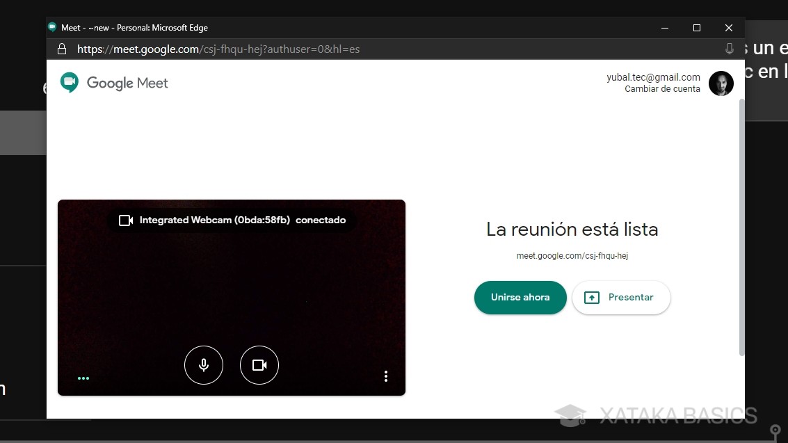Cómo utilizar Google Meet desde Gmail