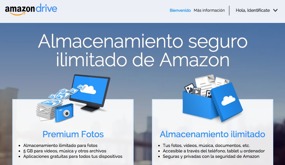 Amazon.es lanza Almacenamiento Ilimitado para guardar tus ficheros en ...