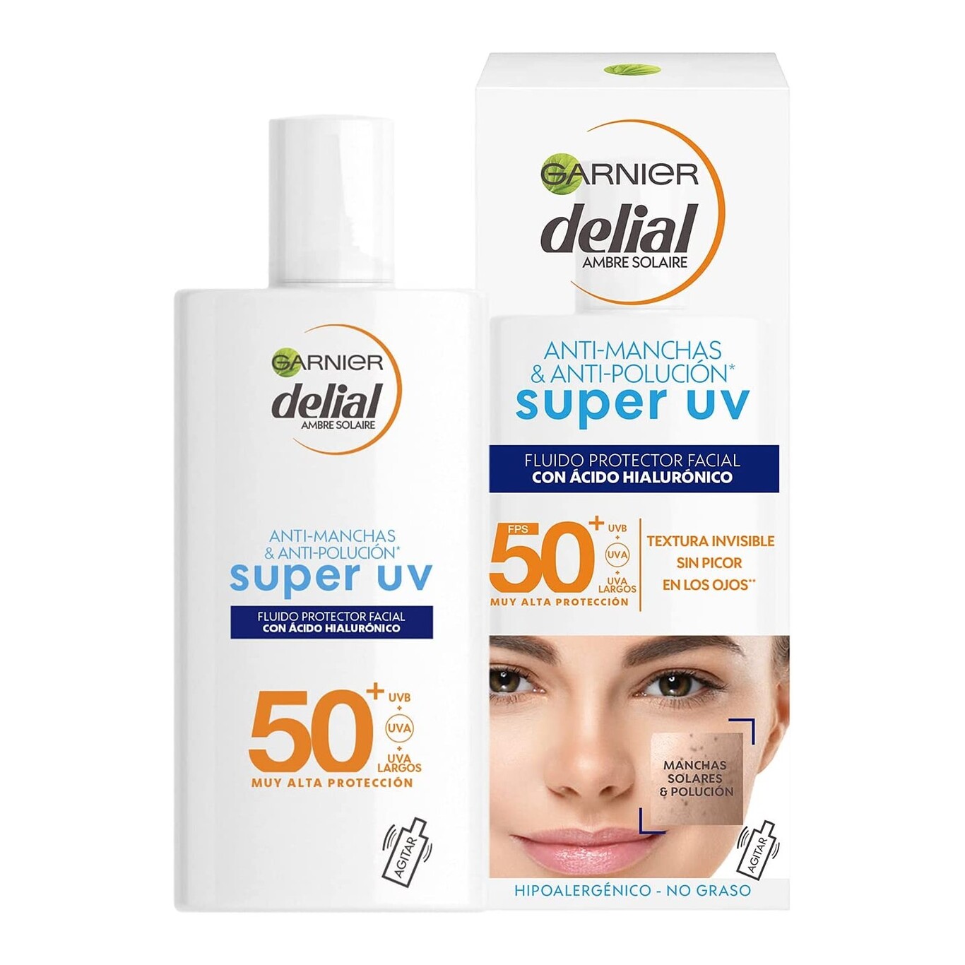 Siete protectores solares y un after sun de Delial Garnier con ...