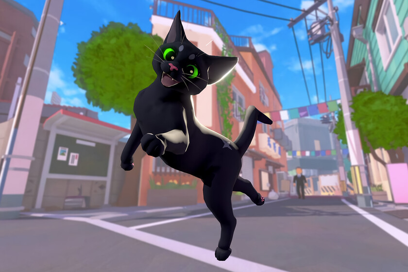 Es como aquel juego del ganso gamberro, pero controlas un gato. El ...