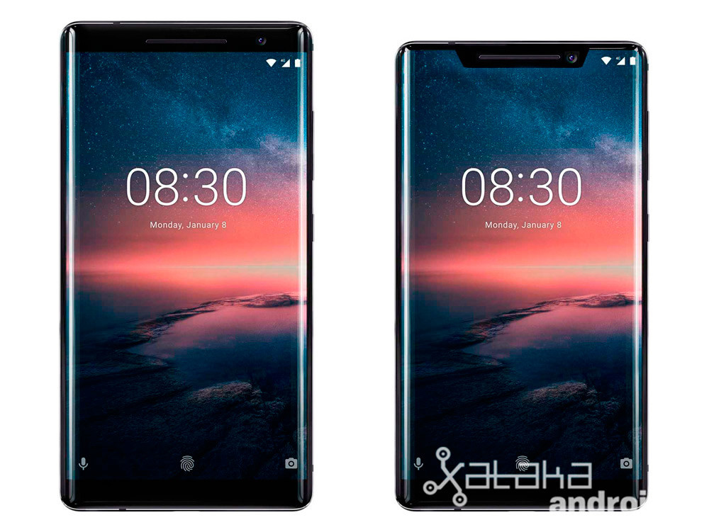 ¿Sí o notch? Así serían los LG V30, Note 8, Xperia XZ2, OnePlus 5T y otros gama alta Android si ...