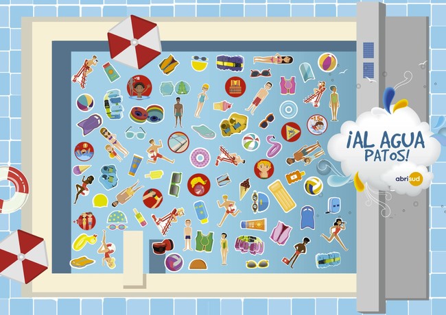Ayuda a garantizar la seguridad en la piscina con este juego de niños