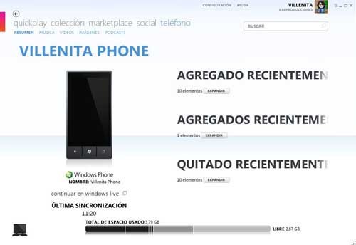 Un paseo por Zune para Windows Phone 7