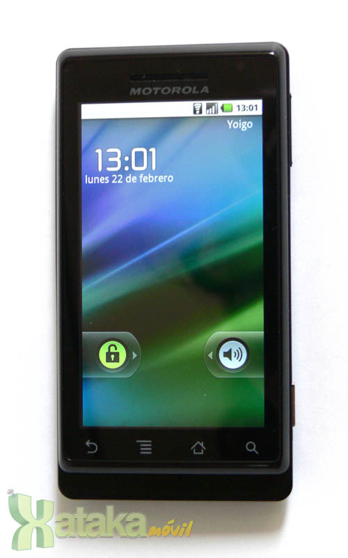 Motorola Milestone, análisis