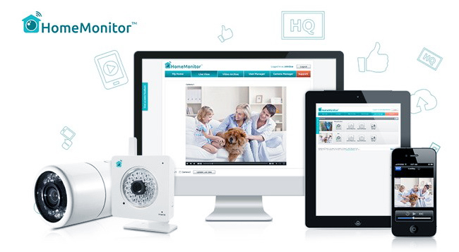 Con la cámara HomeMonitor no te perderás ni un detalle de tu hogar