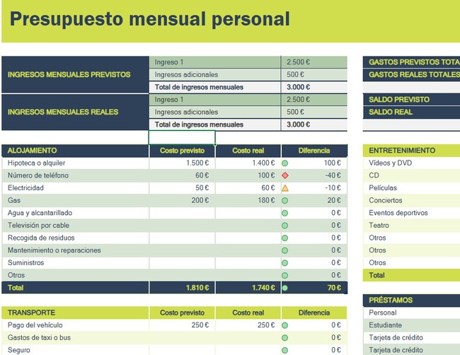 Estas son las mejores plantillas de Excel que uso para controlar mis gastos
