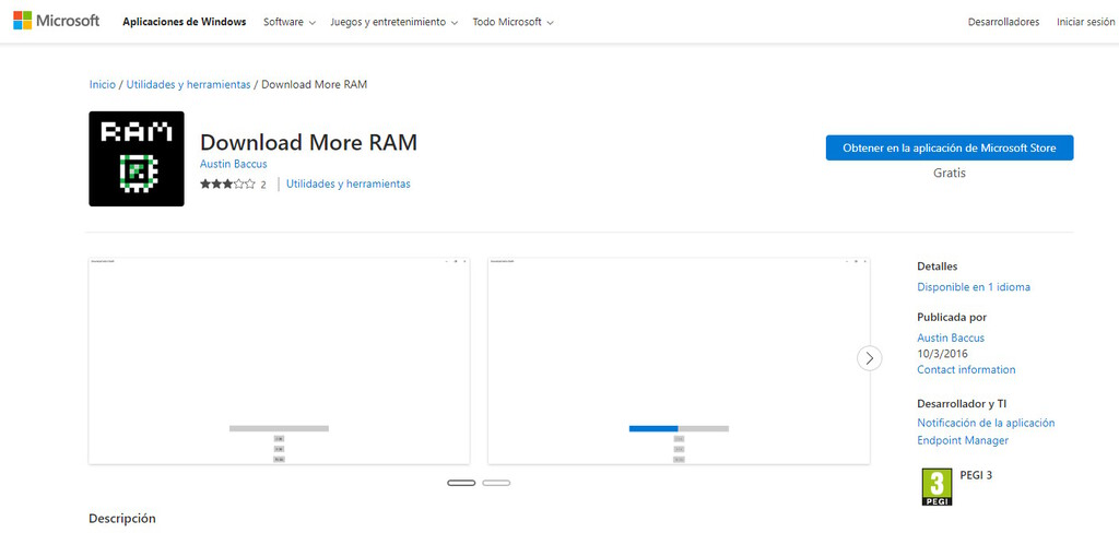 Qué fue de 'DownloadMoreRAM', la mítica web que prometía descargar más ...