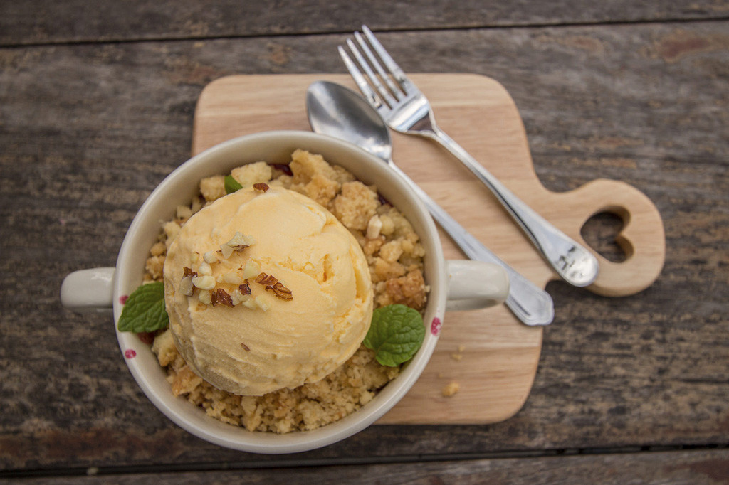 Ideas de topping para helado. Por Carte D'Or