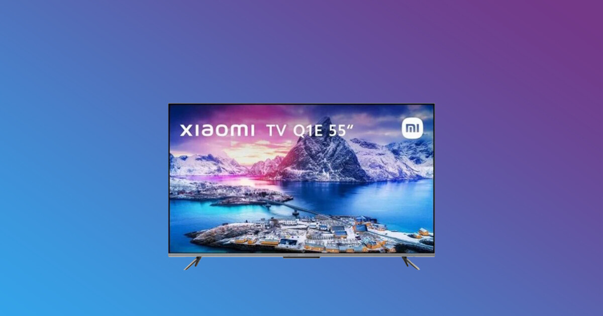 La Xiaomi Q1E de 55 pulgadas más rebajada que nunca: una smart TV 4K ...