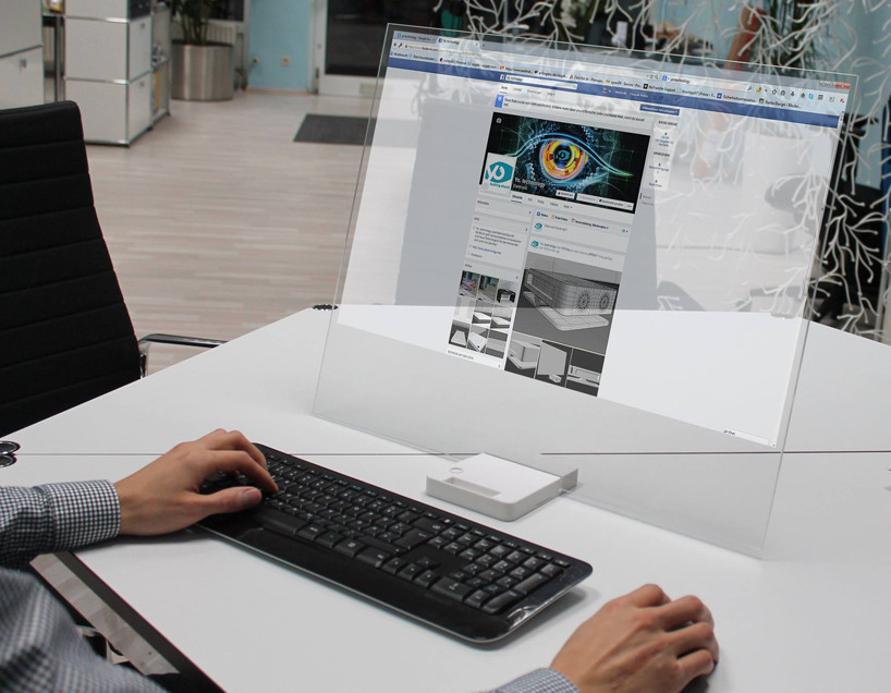 ¿Un monitor que se vuelve invisible cuando no lo usamos?