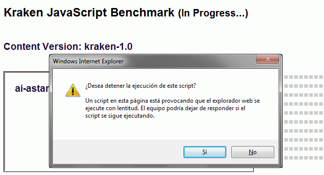 Mozilla libera Kraken, un nuevo benchmark para navegadores