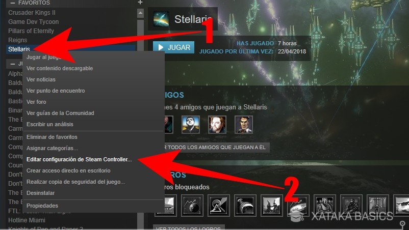 Steam: cómo configurar tu mando
