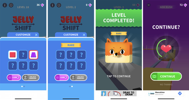 Probamos Jelly Shift, el sencillo juego que pone a prueba tu habilidad y tu velocidad de reacción