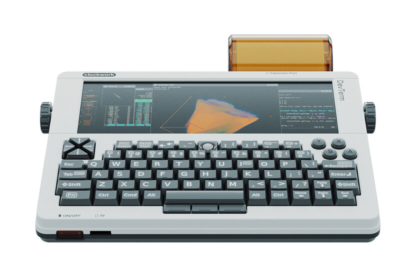 El Clockwork DevTerm es un espectacular mini PC basado en una Raspberry ...