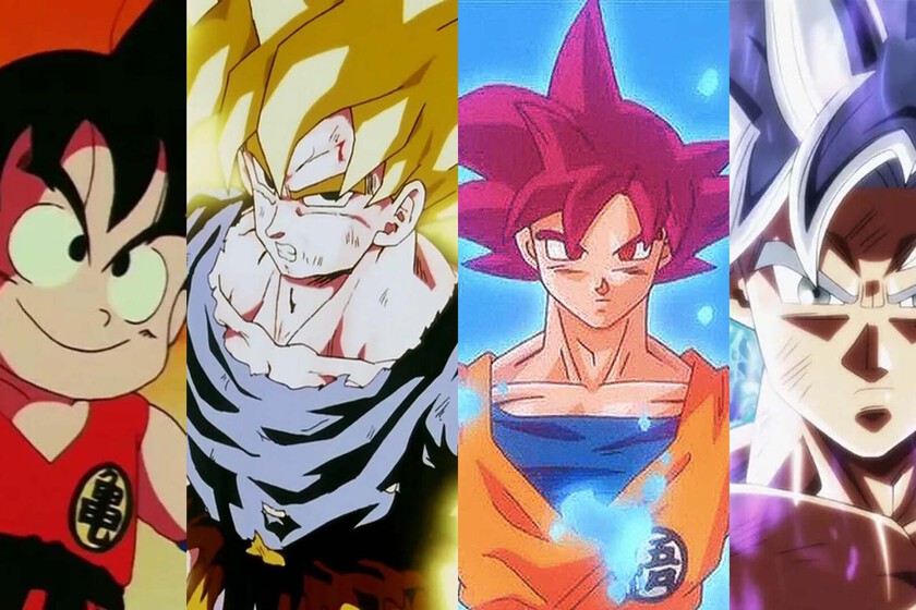 ¿Cuáles son las fases de Goku en Dragon Ball? Exploramos todos sus ...