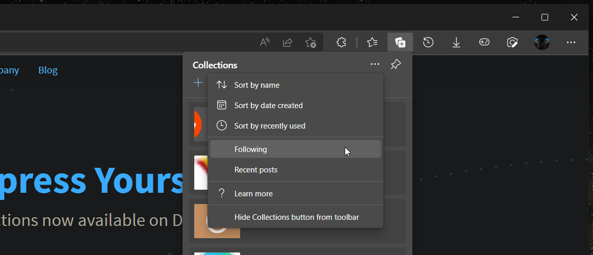 Microsoft Edge te dejará seguir canales de YouTube y tener un feed de ...