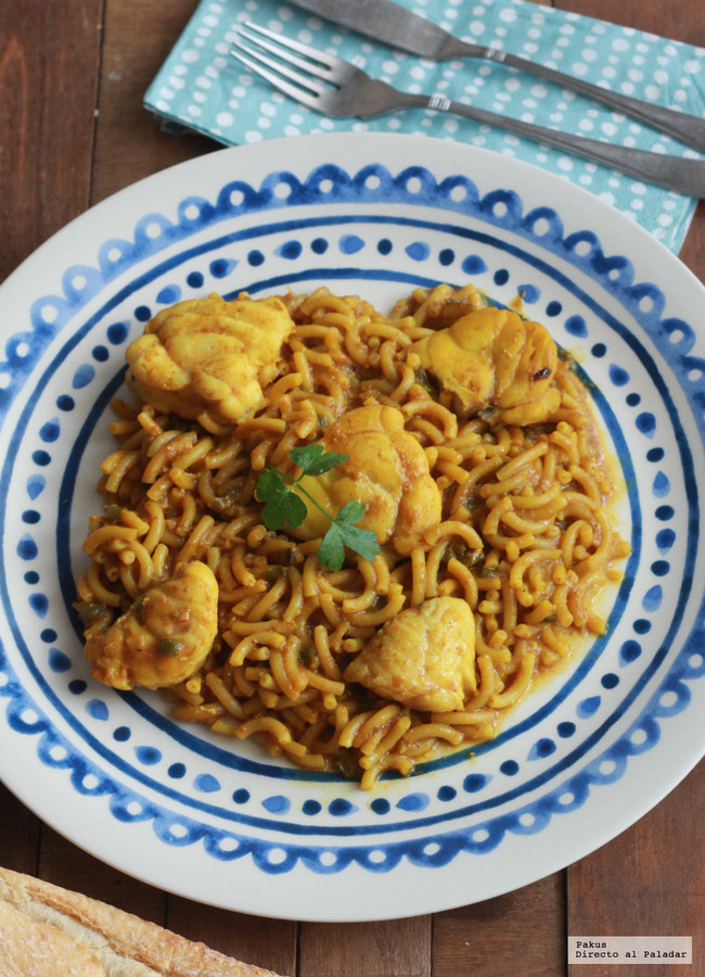 El secreto para hacer una fideuá de fideo fino con los fideos que ...