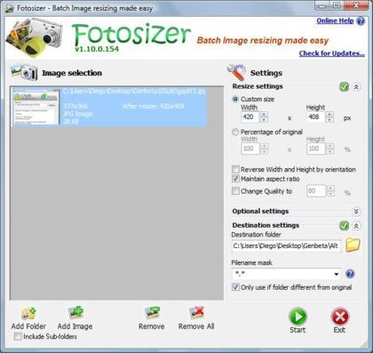 Probamos Fotosizer