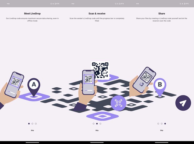 Esta app hace magia para compartir archivos: LiveDrop no necesita ...