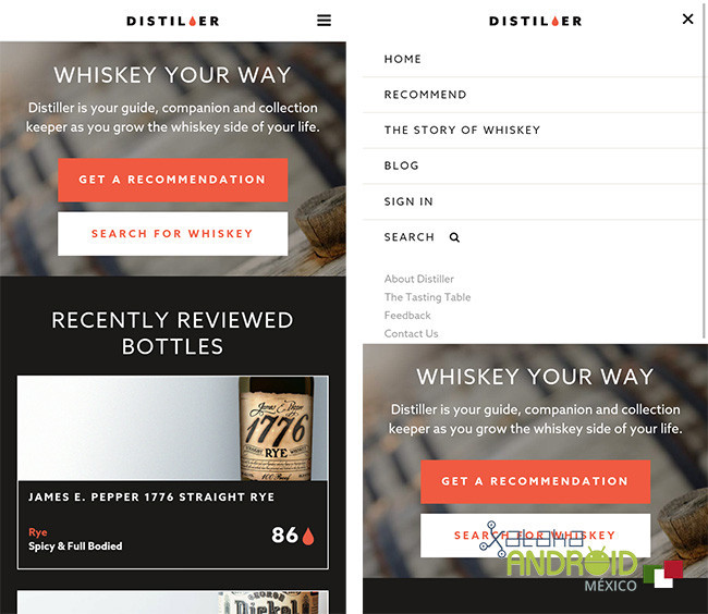 Distiller, una aplicación para los amantes del whisky
