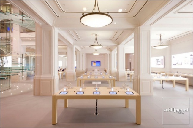 Así luce la nueva Apple Store de Amsterdam