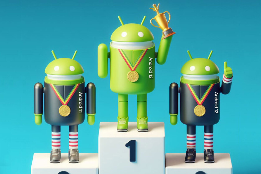 Android 13 sigue en cabeza y Android 14 en quinto puesto: así quedan ...