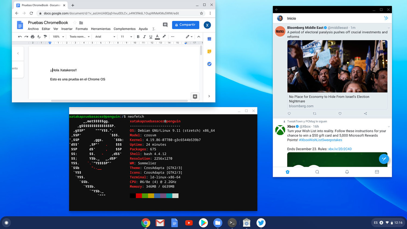 Así es usar Linux en Chrome OS: integración total para una plataforma ...