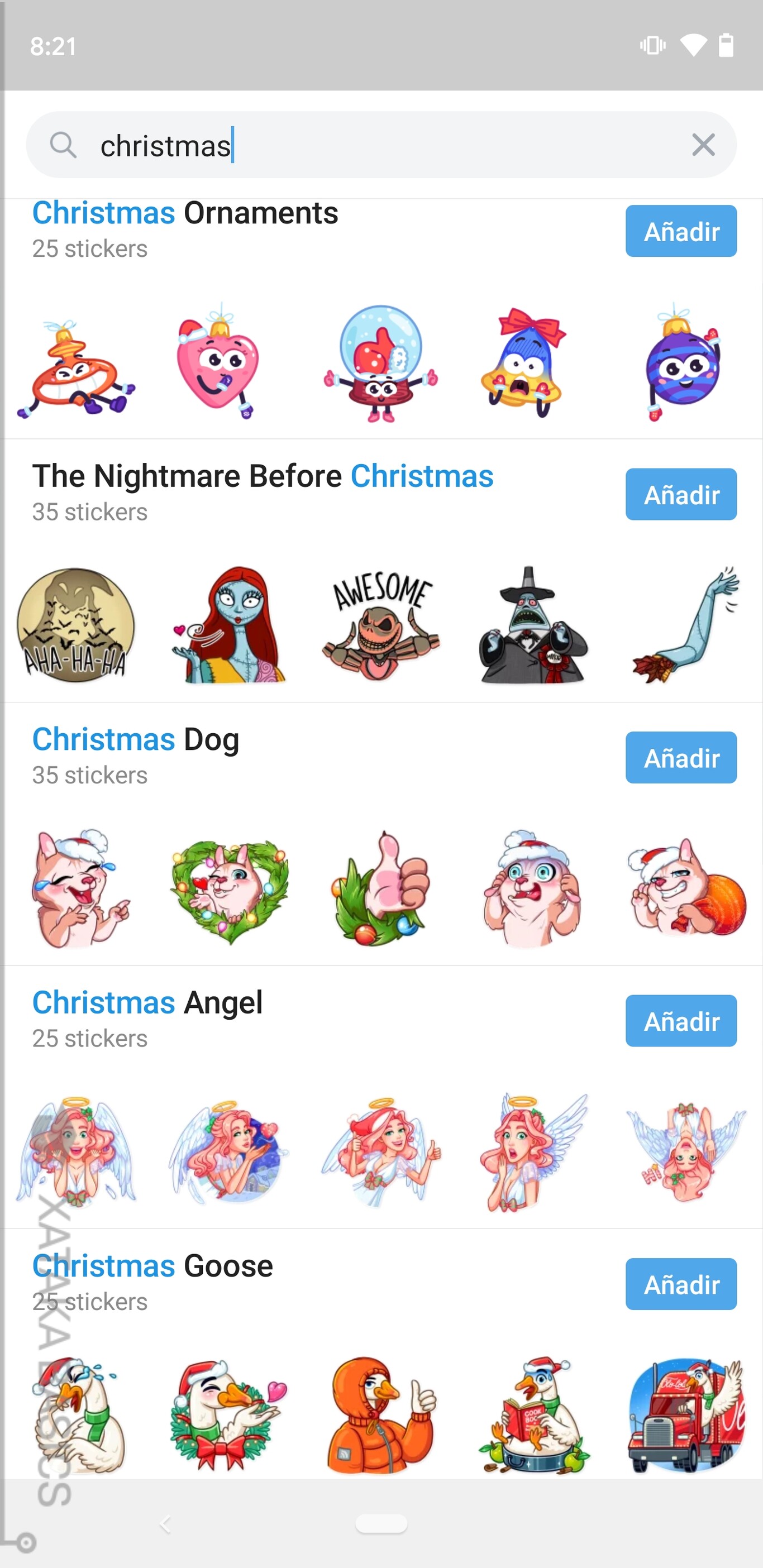 Stickers de Navidad: cómo instalarlos en WhatsApp y Telegram
