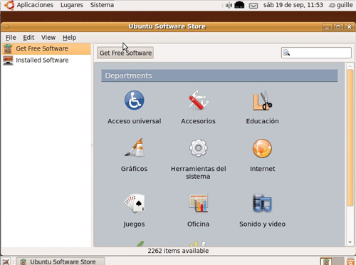 Ubuntu Software Store (Screencast)