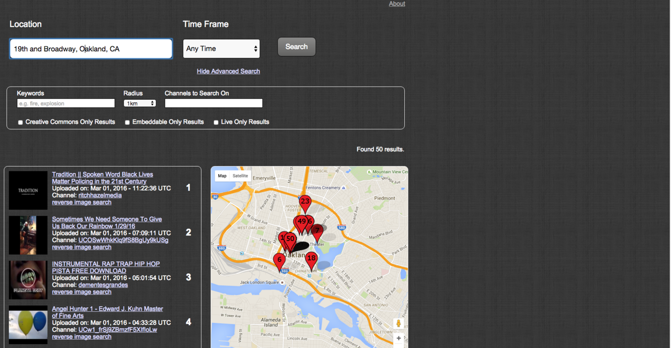 Cómo encontrar vídeos en YouTube según su ubicación