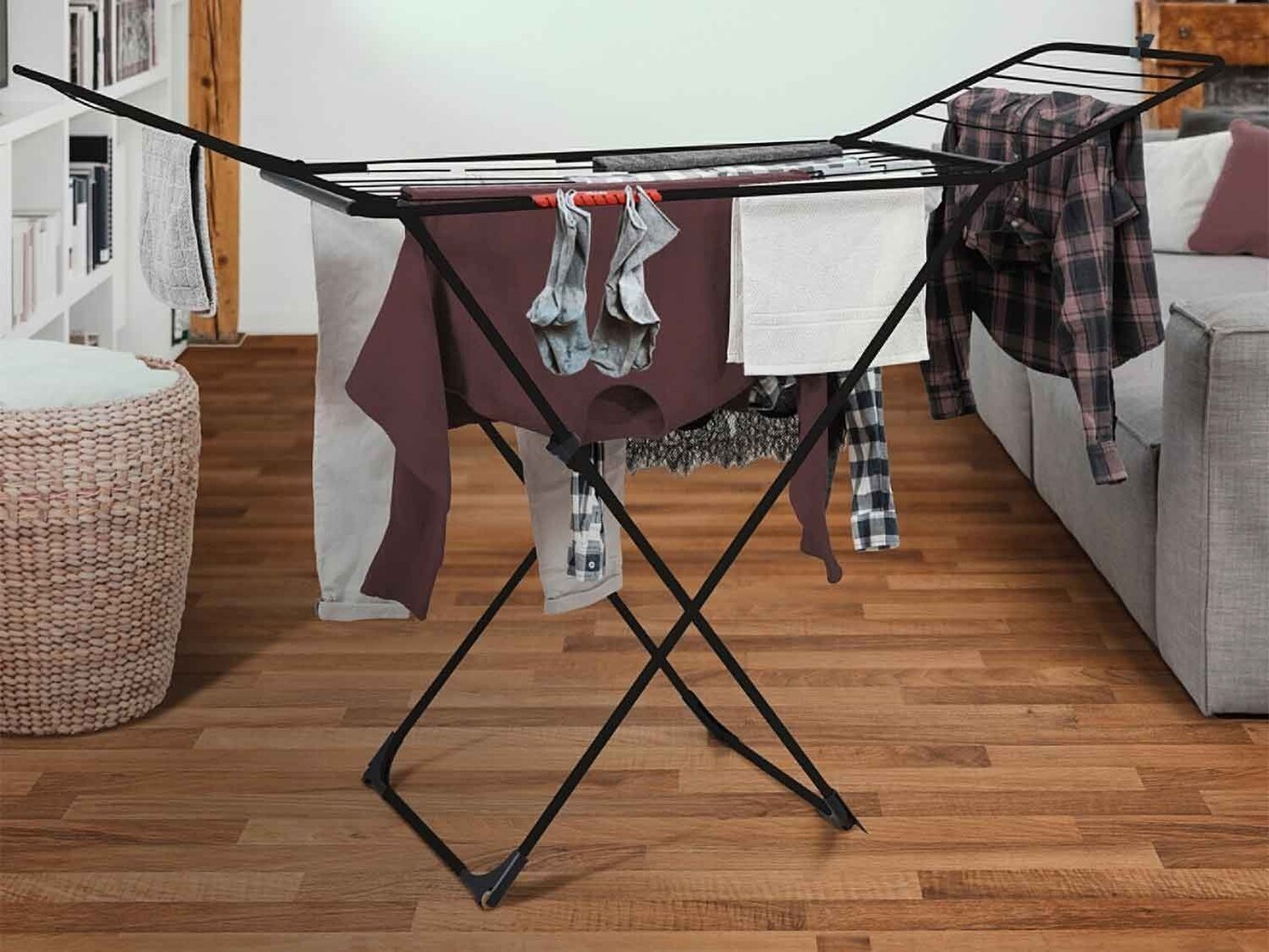 Lidl tiene el tendedero compacto de Vileda: es plegable, está rebajado ...