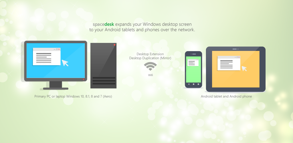 Convierte tu móvil en una segunda pantalla para el ordenador