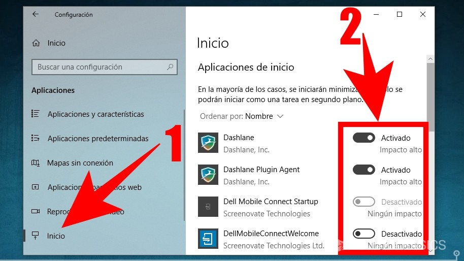 Cómo quitar aplicaciones del inicio de Windows 10 para que cargue más ...