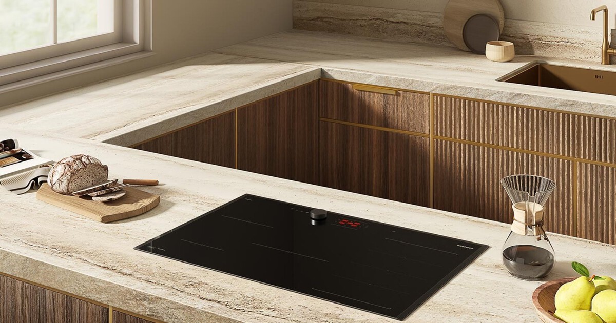 Lo mejor de la inducción de Samsung está en sus "fuegos". Porque no los tiene