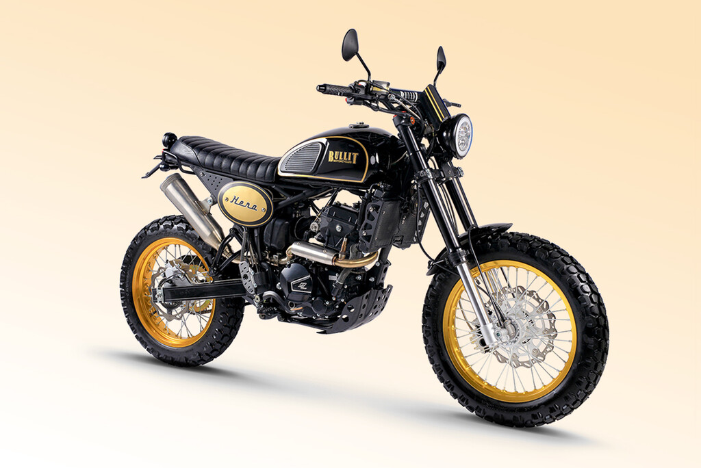 Bullit Hero 250: la scrambler para el carnet A2 llega a Europa con un ...