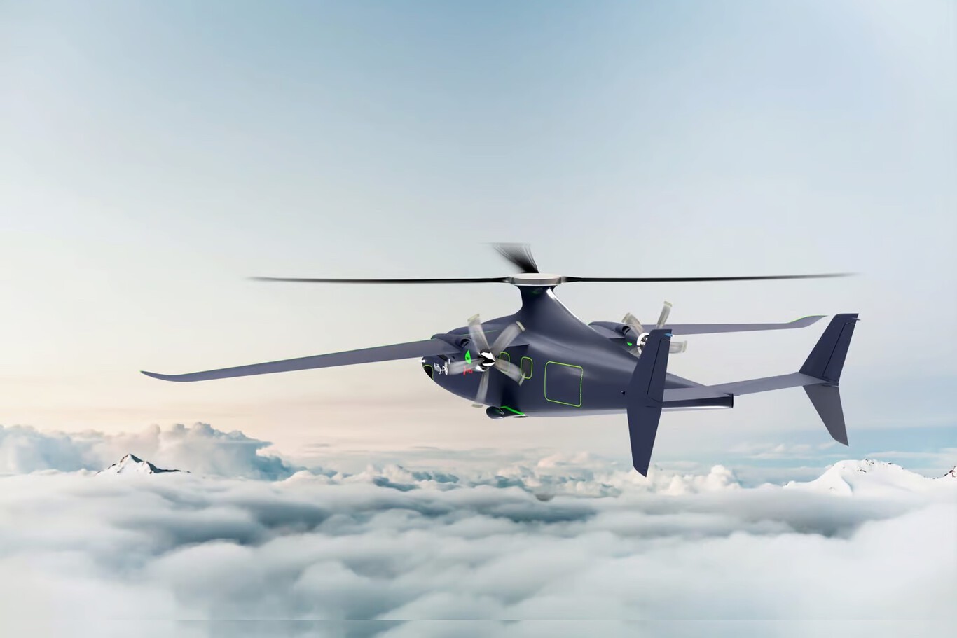 Esta compañía ha diseñado un híbrido entre avión y helicóptero: promete ...