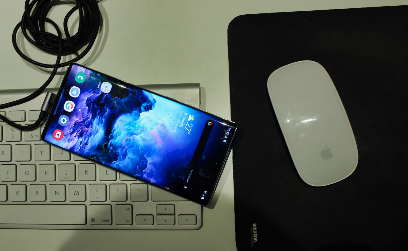 Probamos Samsung Dex: así es usar el Samsung Galaxy Note 10 en PC y en Mac