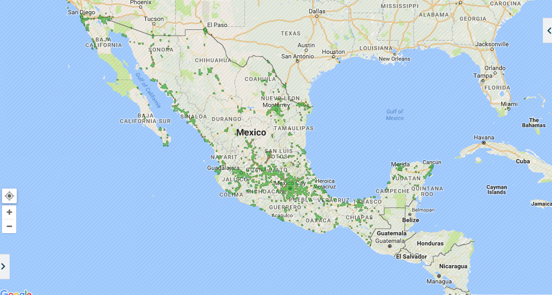 Estas son las ciudades de México que cuentan con cobertura 4G LTE