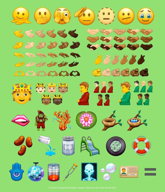 Nuevos emojis de 2021: lista completa de las 37 nuevas incorporaciones ...